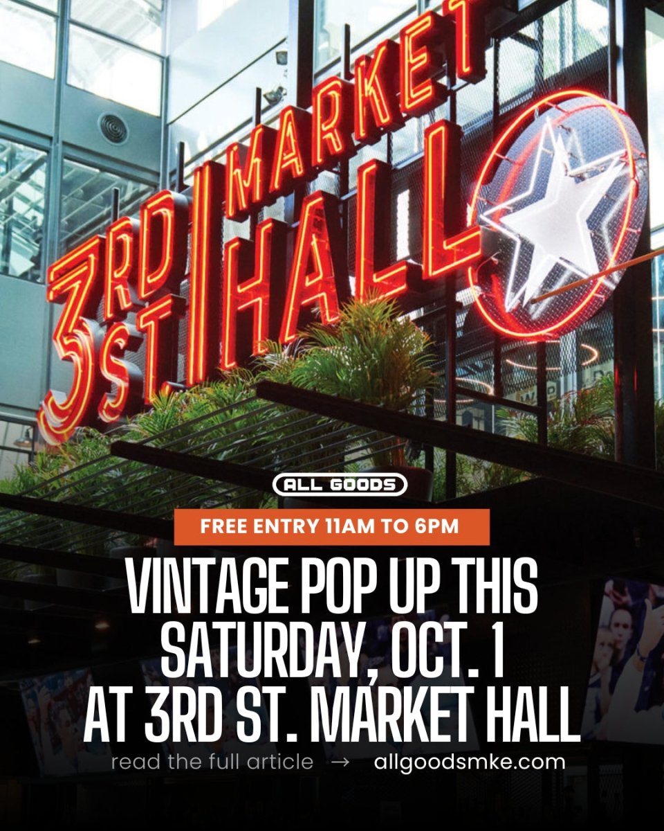 3rd Street Vintage Market Returns This Saturday, October 1 – ALL GOODS